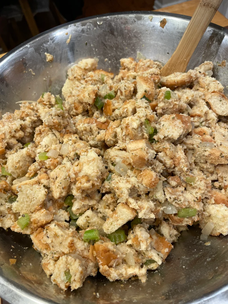 Foolproof Easy Bread Stuffing Dressing - Simplify Your Thanksgiving or Weeknight Meal Prep ...